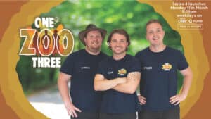 Catch us on the new series of One Zoo Three - Marwell Zoo