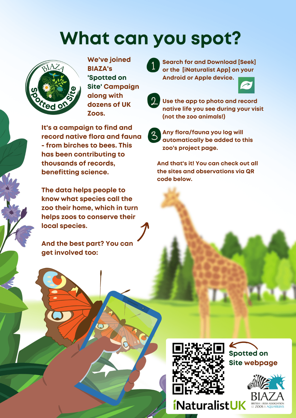 How you can help track native species while at Marwell with BIAZA's ...
